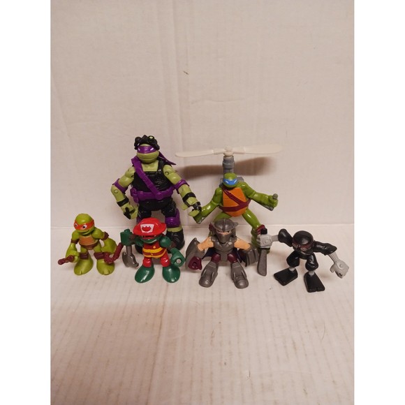 Teenage Mutant Ninja Turtles | Toys | Lot Of 6 Tmnt Figures | Poshmark